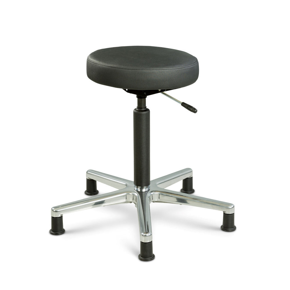 Lojer Round Seat with chair glides (Klinikstol med faste fødder ...
