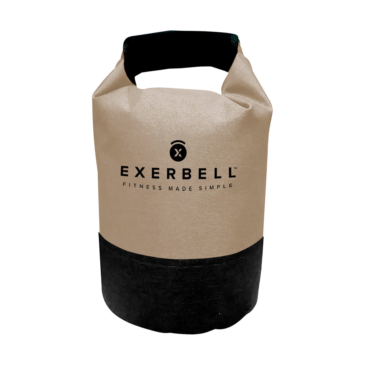 Exerbell foldbar kettlebell (beige) kan fyldes op til 14 kg ...