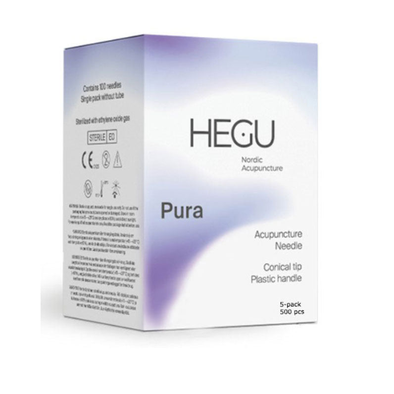 HEGU Pura (5-stk) - Nåle behandlet med double dry coating